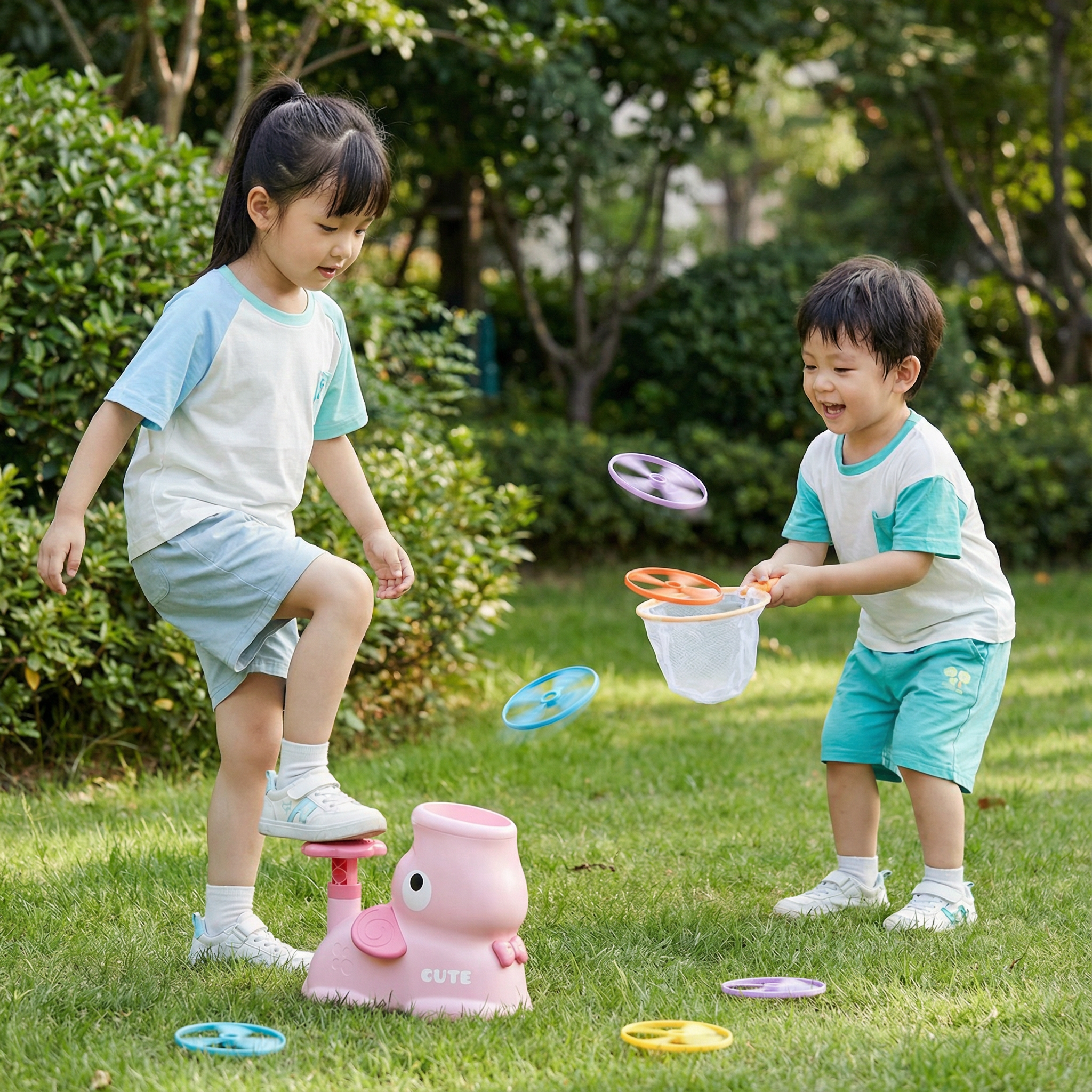 Frisbee Net Toy - Flying Disc Launcher – Liontots