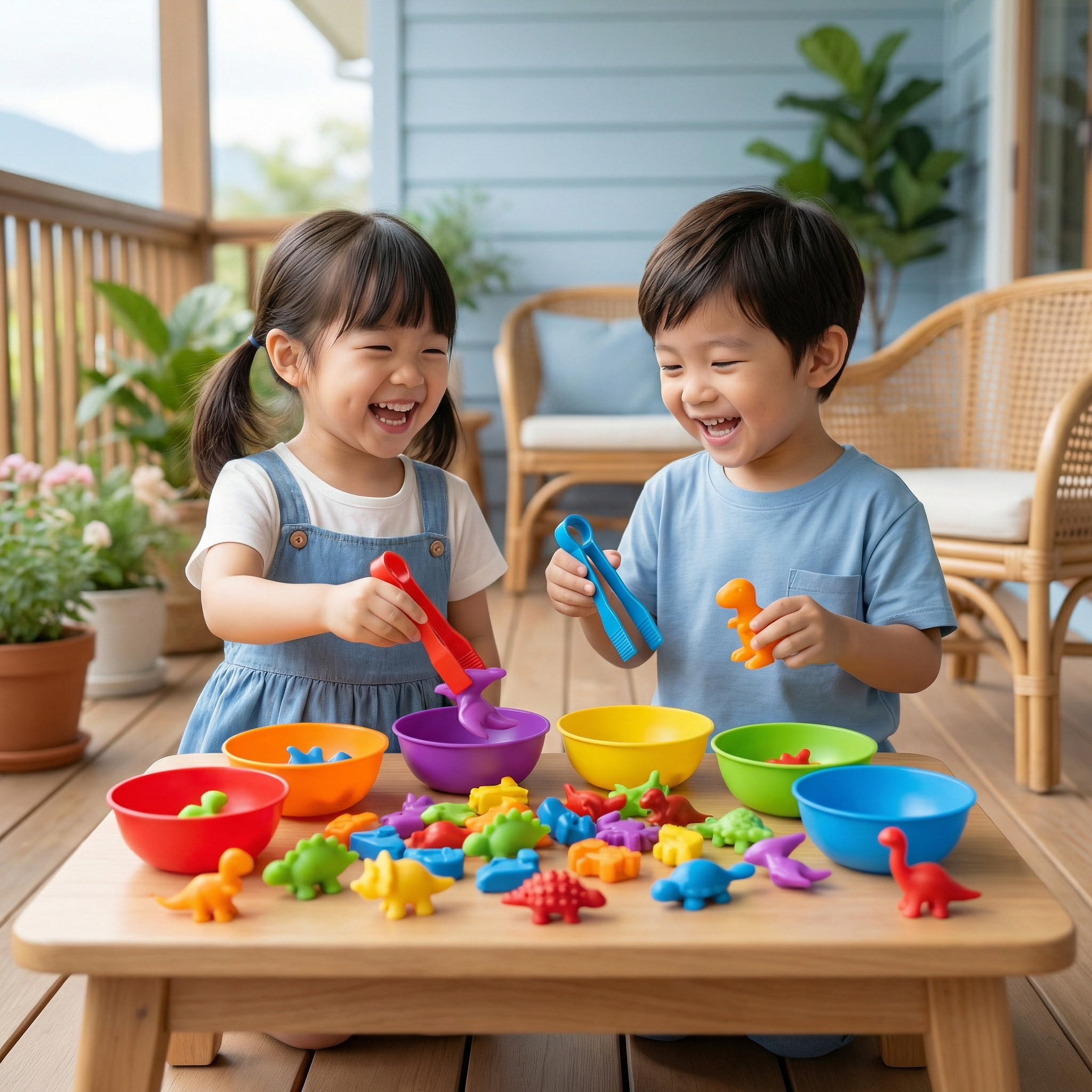 Montessori Color Sorting Game – Liontots