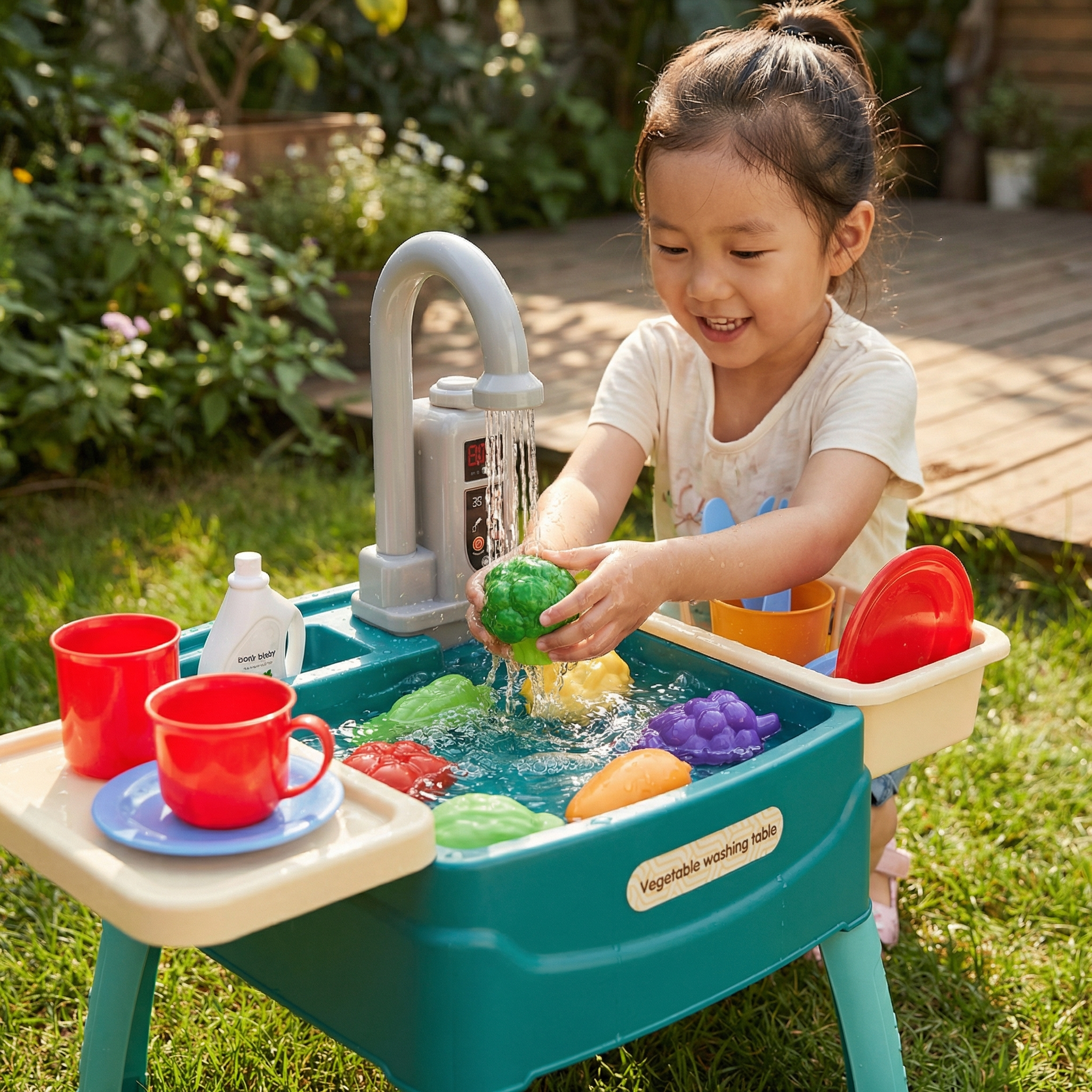 Water Wonder – Play Kitchen with Magical Water Tap – Liontots